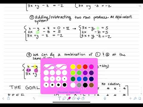 Gaussian with Matrices (single point solution)