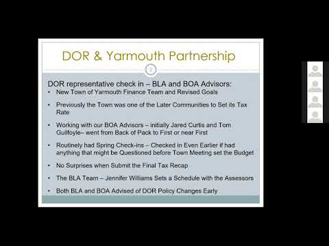 Yarmouth's Streamlined Tax Rate Recap Process