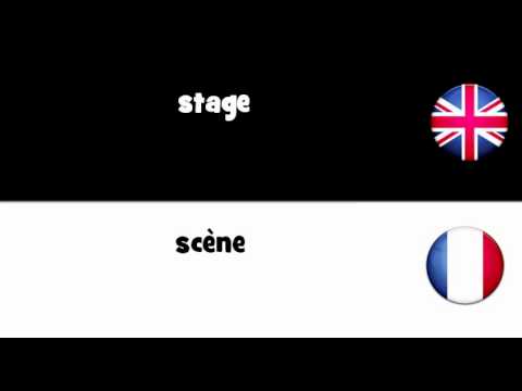 LEARN 1 FRENCH WORD = stage