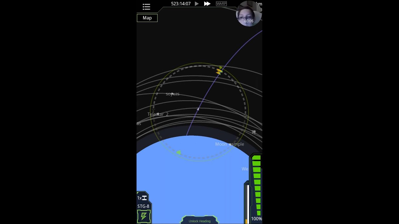 Simplerockets gas giant 1 lift off to Jupiter.