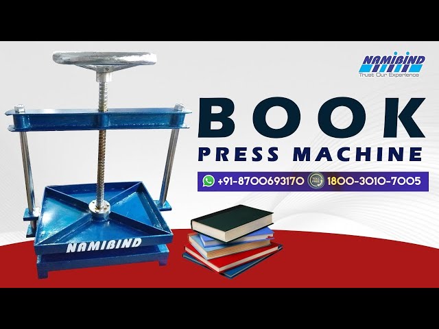 Book Press Machine - Manual Book Press Machine With Four Pillar Trader ...