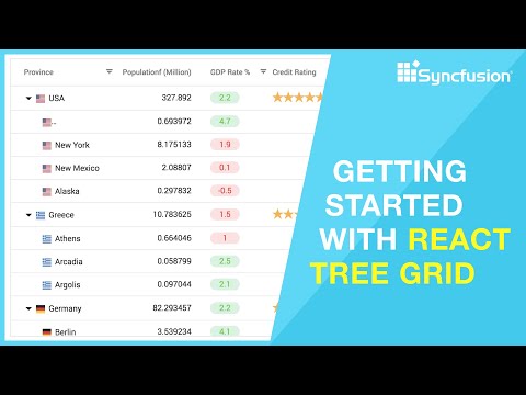 Learn Create a React TreeGrid Component in 6 Minutes - Mind Luster
