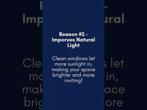Let the Sunshine In with Sparkling Clean Windows! #shorts