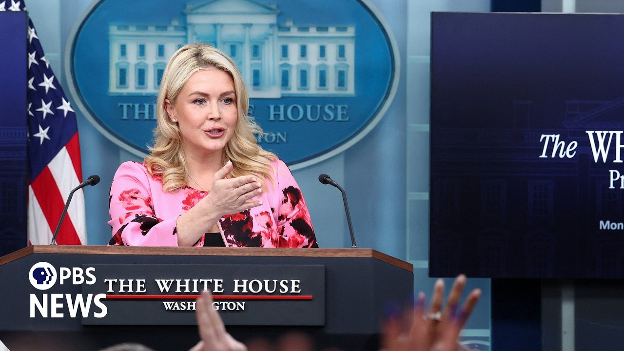 WATCH LIVE: White House holds briefing as Trump agrees to two-week ceasefire in Iran war