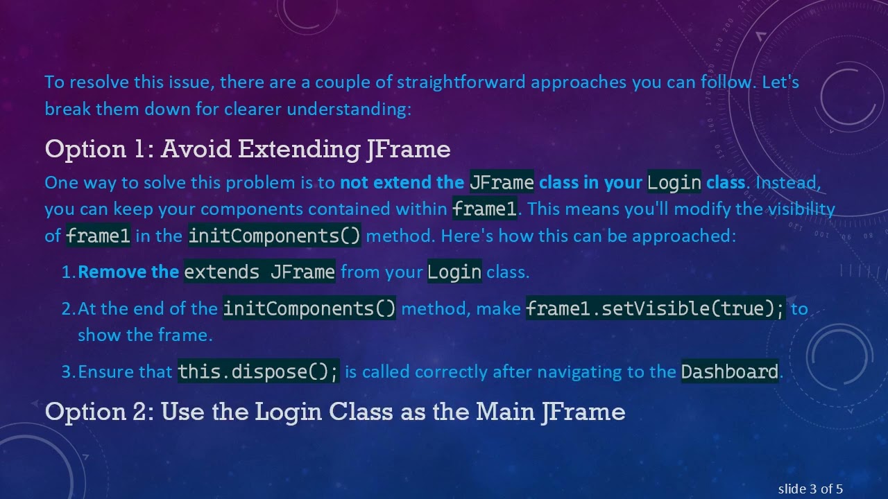 How to Fix an Empty Window Issue in JFormDesigner for Your Java GUI
