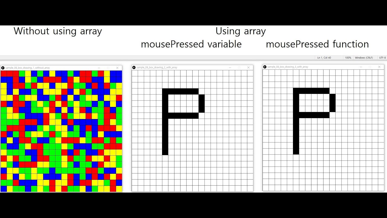 Processing-Level-2-08-array drawing rectangles(mousePressed variable and function)