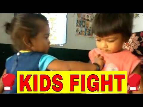 Preschool fights in classroom | Two little baby fighting | Classroom ...