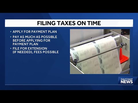 Reminder: Deadline to file your 2024 taxes in Southwest Florida is May 1, due to Hurricane Multon
