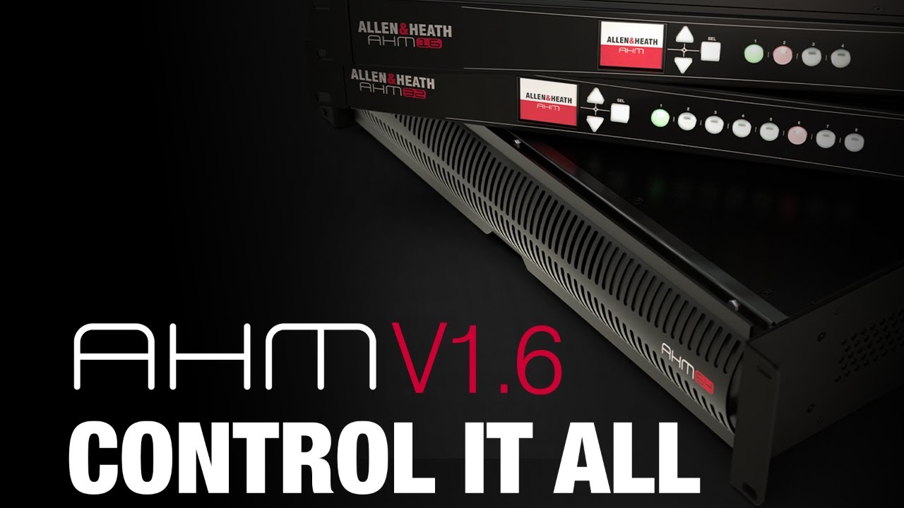 AHM V1.6: Control It All