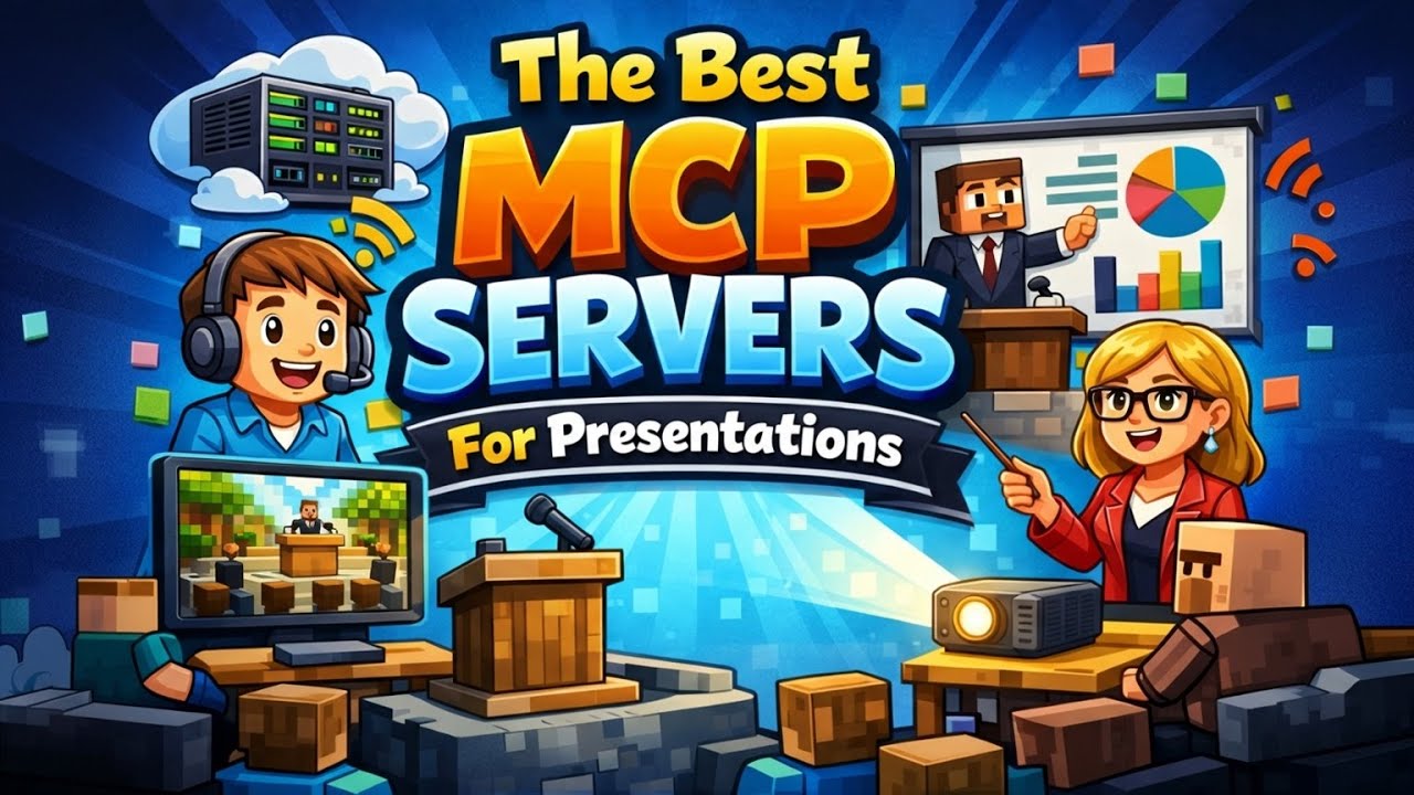The Best MCP Servers For Presentations | Create Cutting Edge PPTs | Tech Edge AI