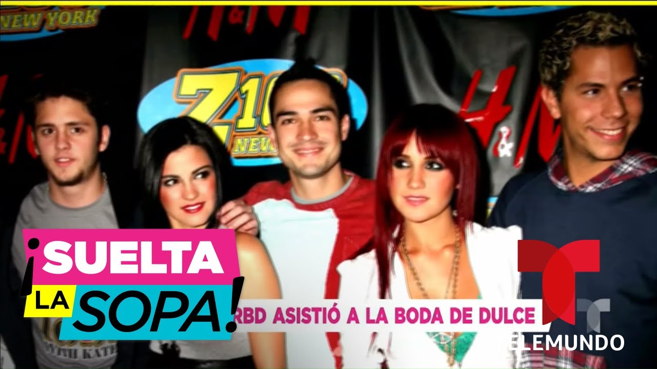 Dulce María: hablan compañeros de RBD que no asistieron a boda | Suelta La Sopa | Entretenimiento