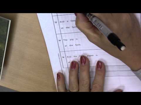 Running Record Assessment with a 6-Year-Old Boy