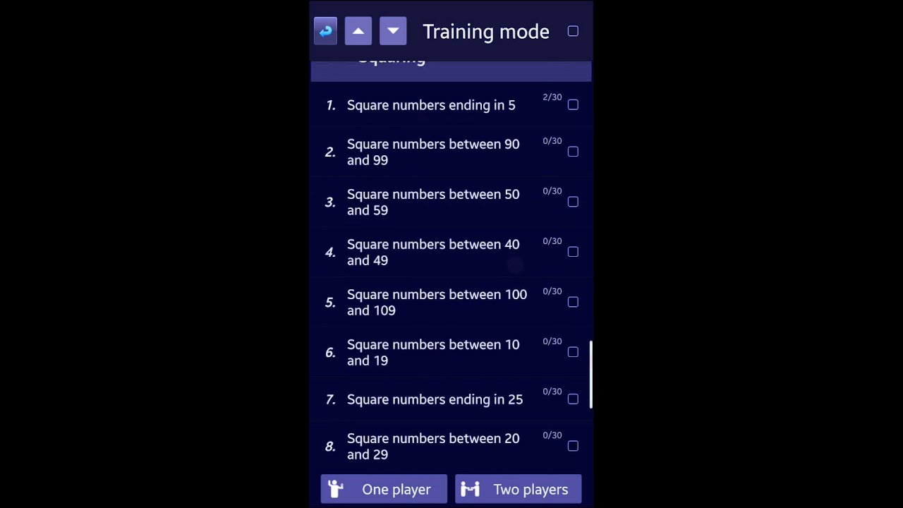 Math Tricks (Android app) v99