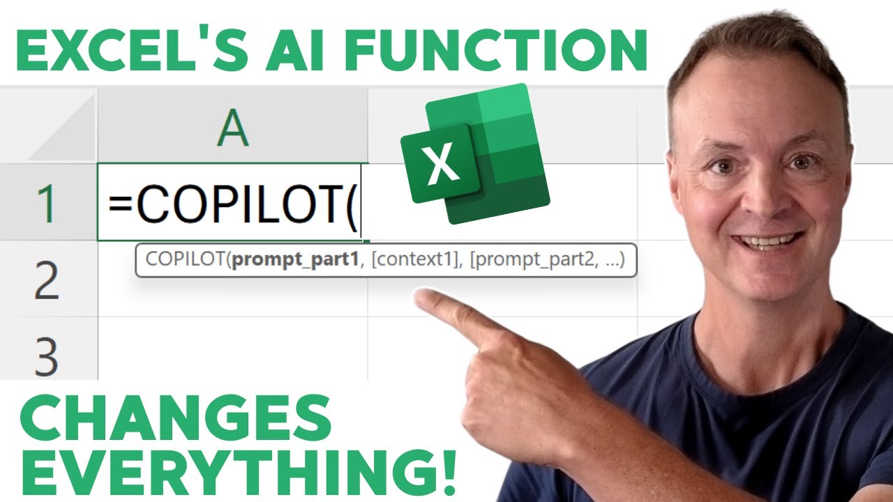 Excel: =COPILOT() Boosts Productivity