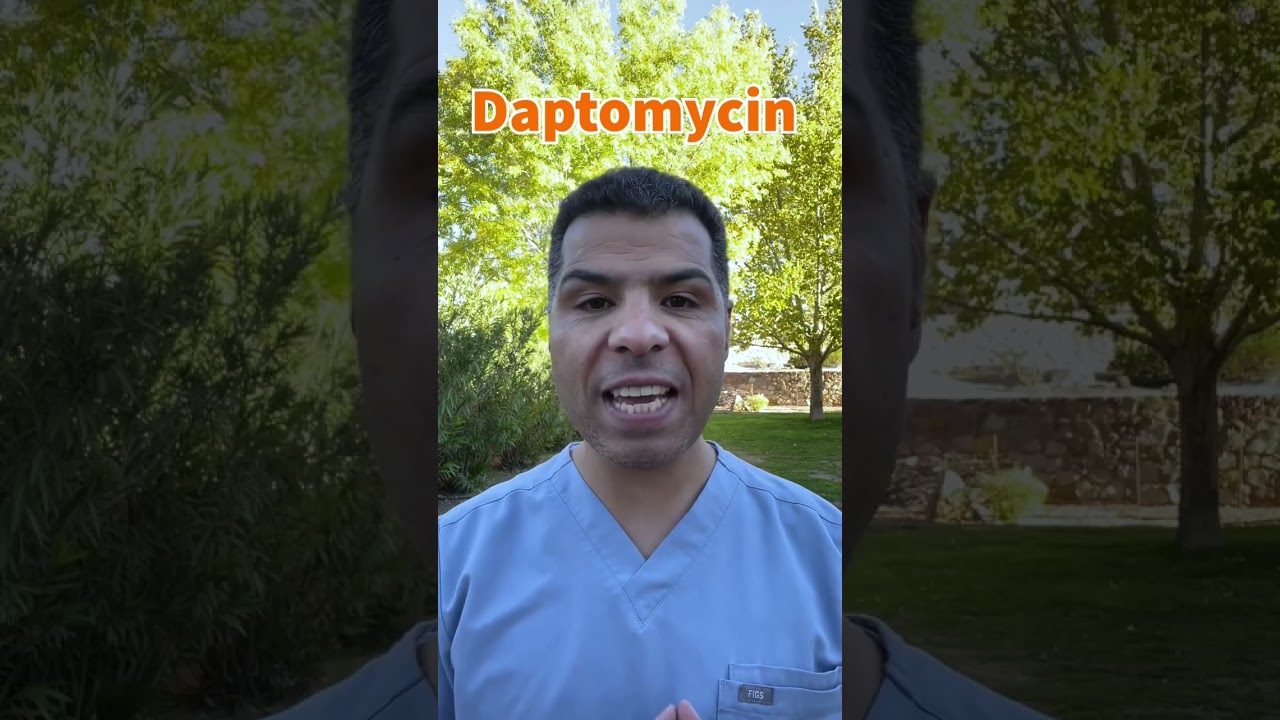 My Daptomycin quick rant #short #daptomycin