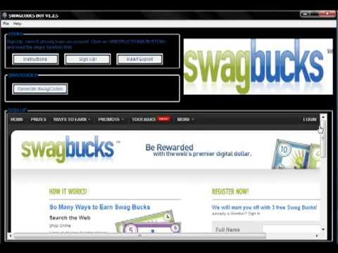 Fully Working SWAGCODE BOT! Get working Swagcodes!