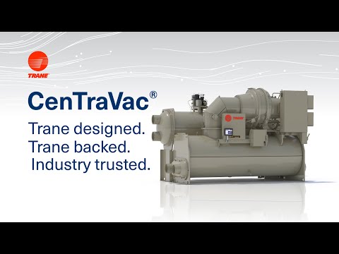 Discover the Trane CenTraVac® Water-Cooled Centrifugal Chiller