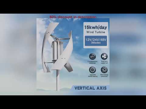 Latest Products You Must Know! Daily 15kwh 5000W Turbine Solar System With Free Charging Control