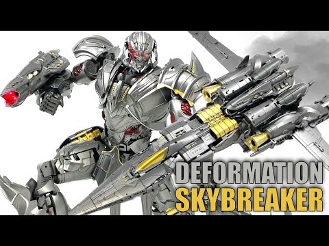 Deformation TLK MEGATRON KO Unique Toys DRAGOON Transformers SKYBREAKER Review