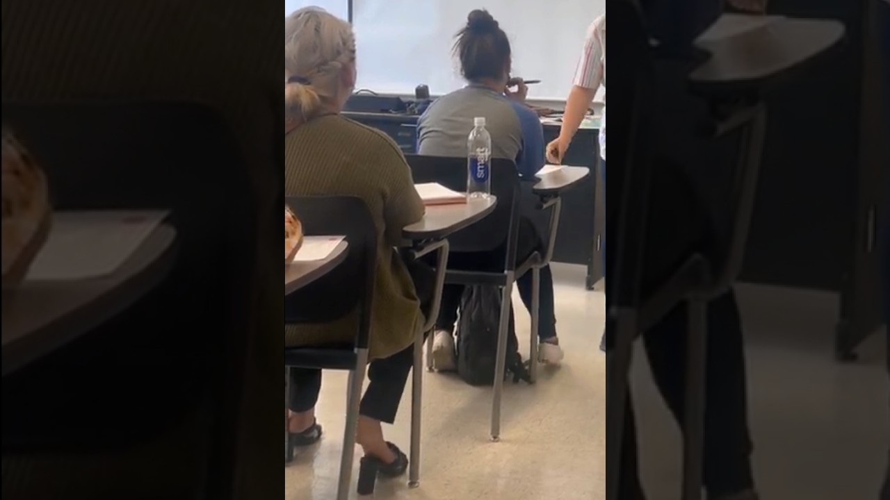 Classroom | Candid Shoeplay #133