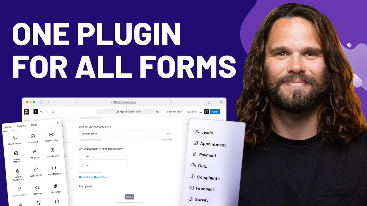 Build Any Form for Your WordPress Site with FormGent