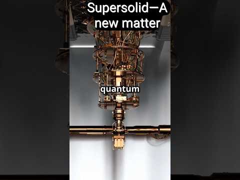 Light Turned Into a Supersolid – A New State of Matter!