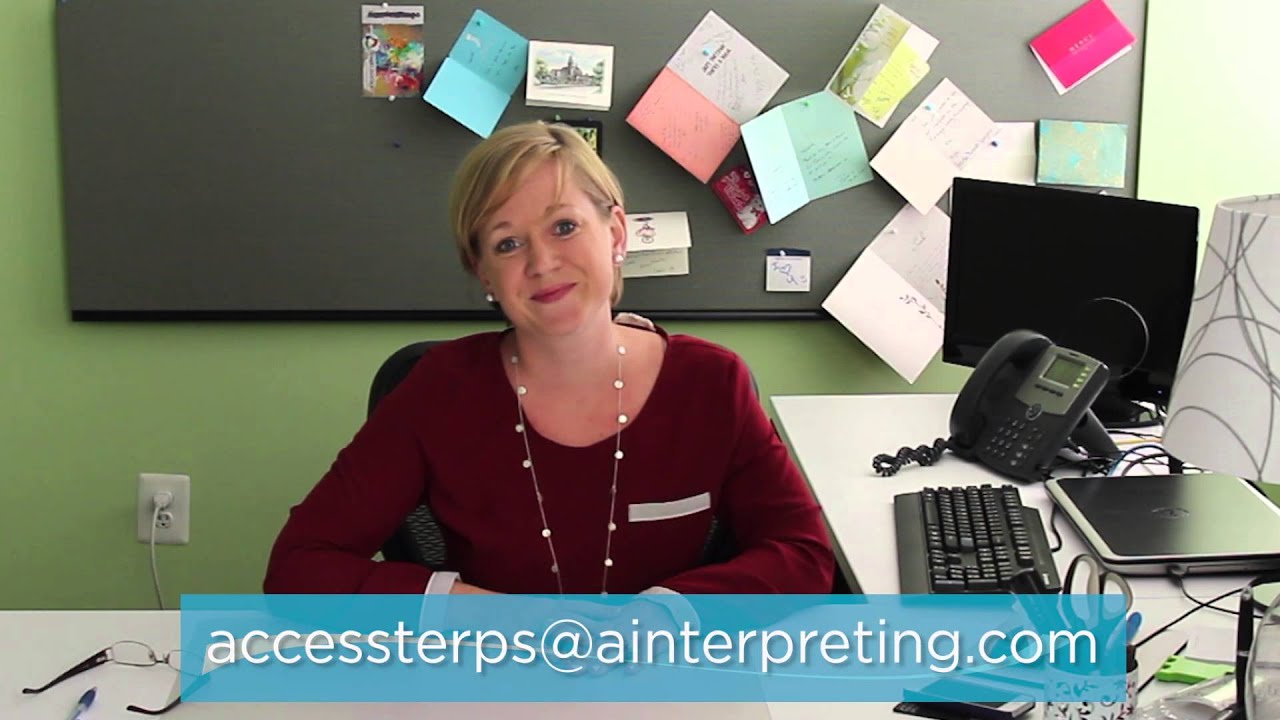 Interviews with Access Interpreting Staff