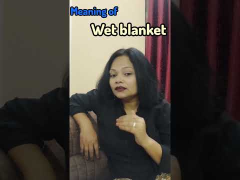 Hindi meaning of WET BLANKET#like #share #shots #education #subscribe #teacher #indian#study