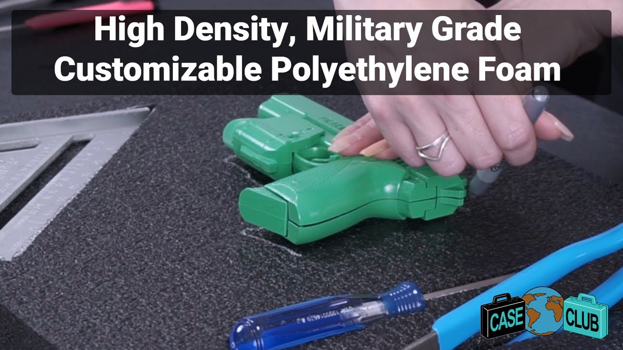 Case Club High Density, Military Grade Customizable Polyethylene Foam  - Overview