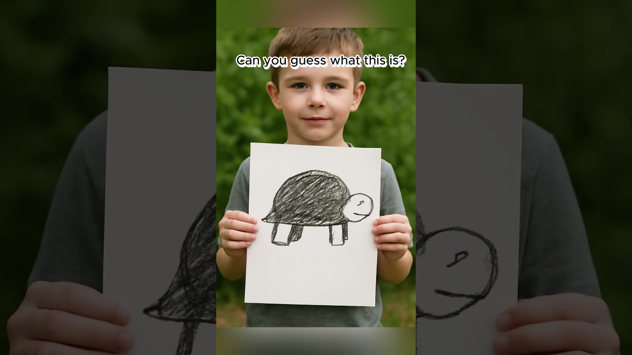 If Kids Animal Drawings Were Real Part 15