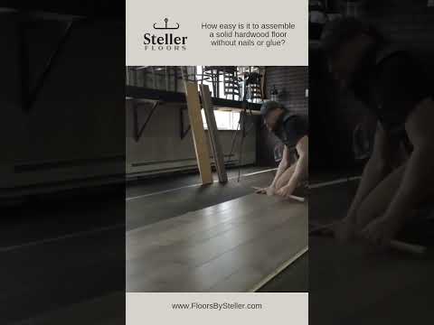 Steller Floors: Easy Solid Hardwood Install