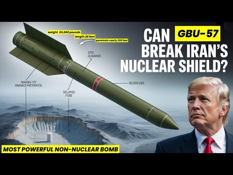 America’s GBU-57 Bunker Buster and Iran’s Hidden Nuclear sites"