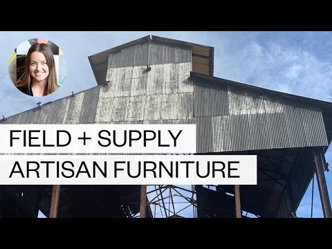FIELD + SUPPLY: MODERN MAKERS CRAFT FAIR | Artisan Furniture | Field And Supply | Conscious Consumer