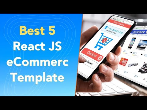 Best 5 React JS eCommerce Template | React JS Website Template