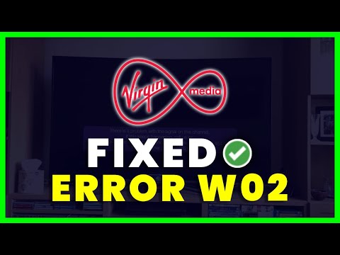 How to Fix Virgin Media TV Error Code W02 (FIXED)