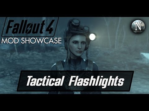 Fallout 4 Mod Showcase: Tactical Flashlights by akkalat85