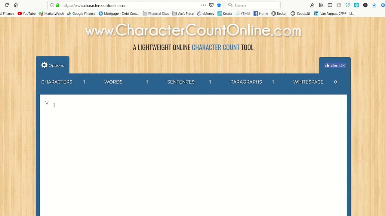 Character Count Online