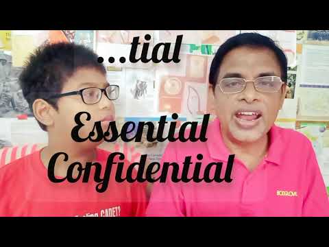 Spelling Rules for... cial,... tial