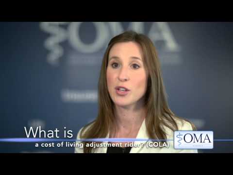 What is a cost of living adjustment rider? (COLA)