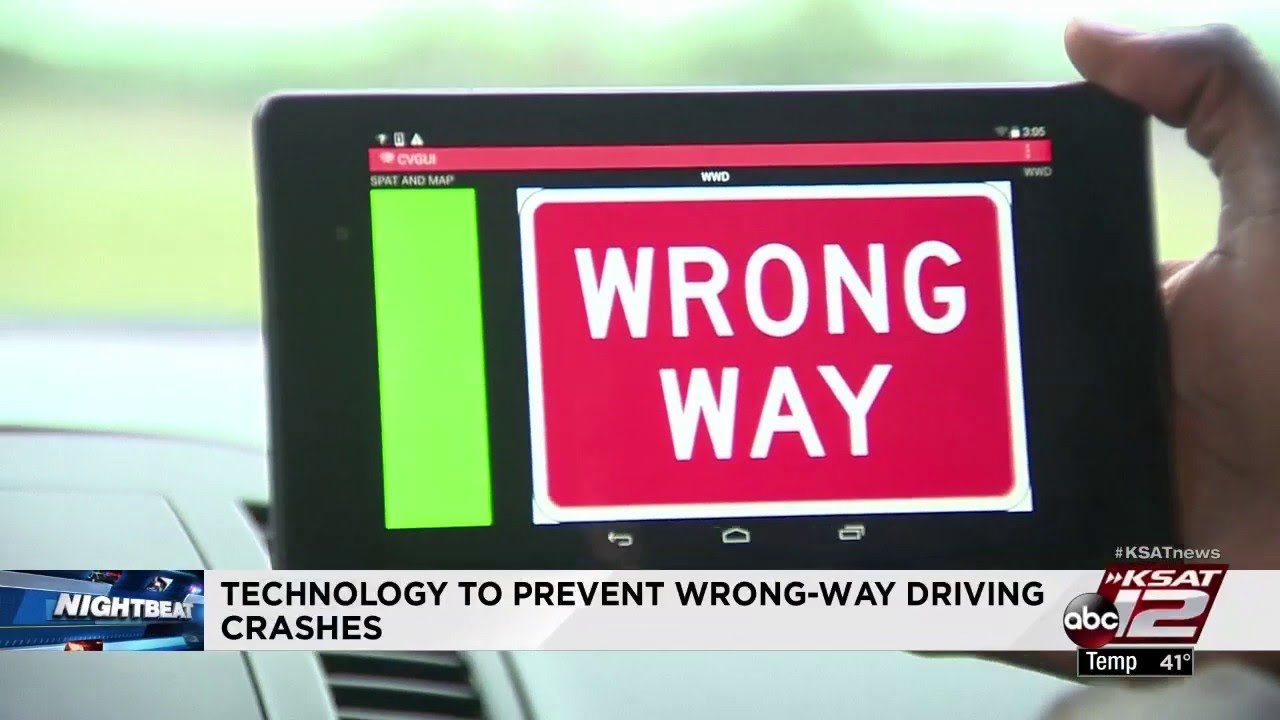 Video: Researchers developing technology to deter wrong-way driving on highways