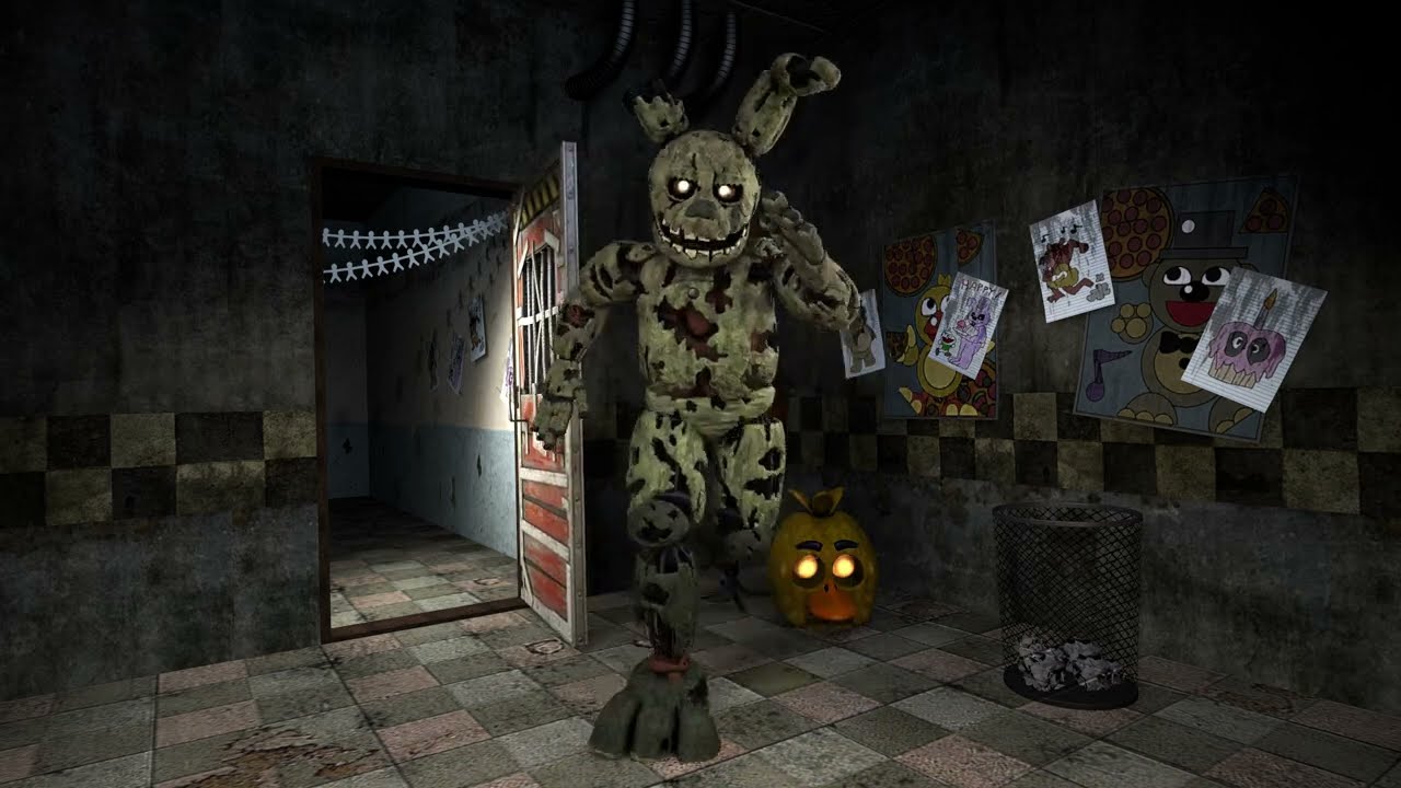 Springtrap dancing animation | FNaF in Real Life
