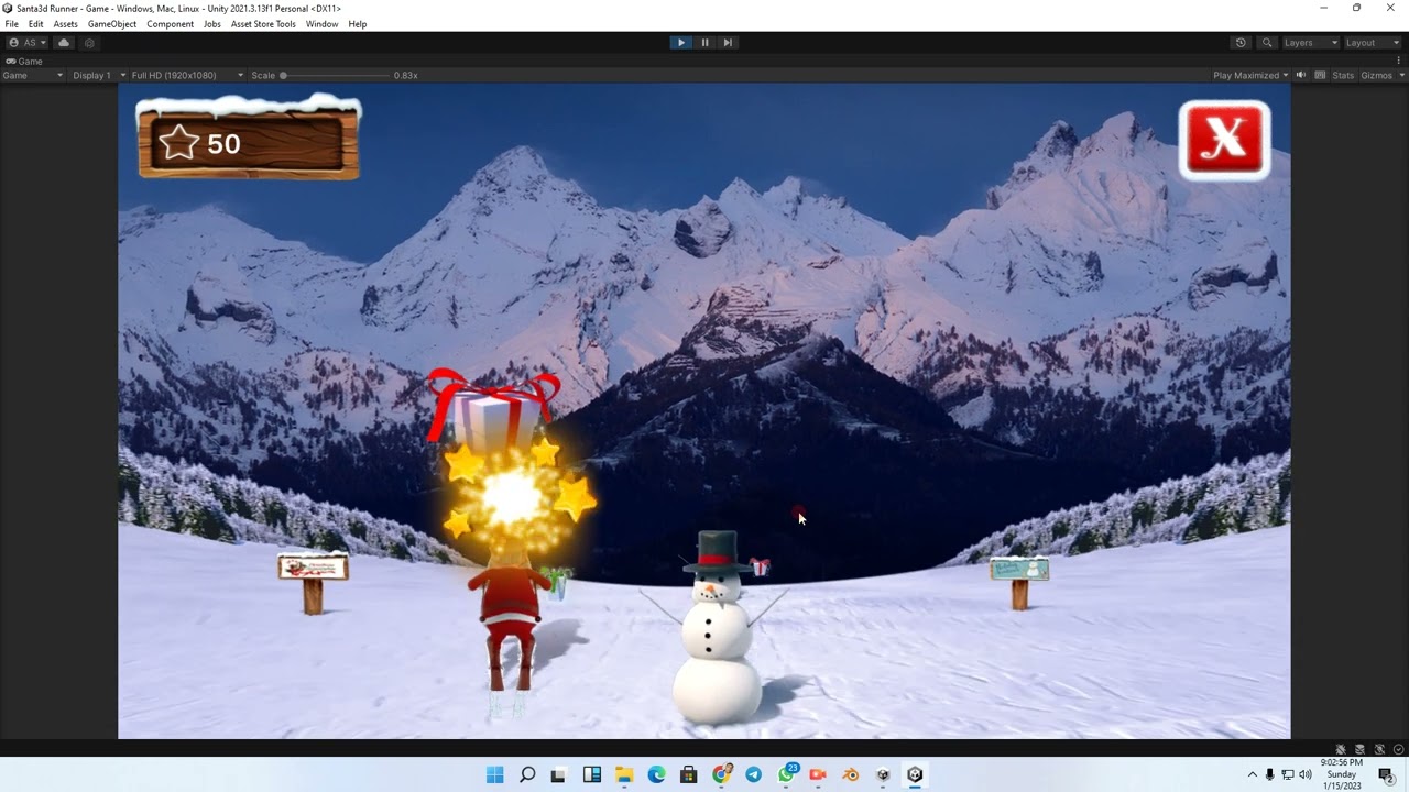 Santa Claus 3D Endless Runner