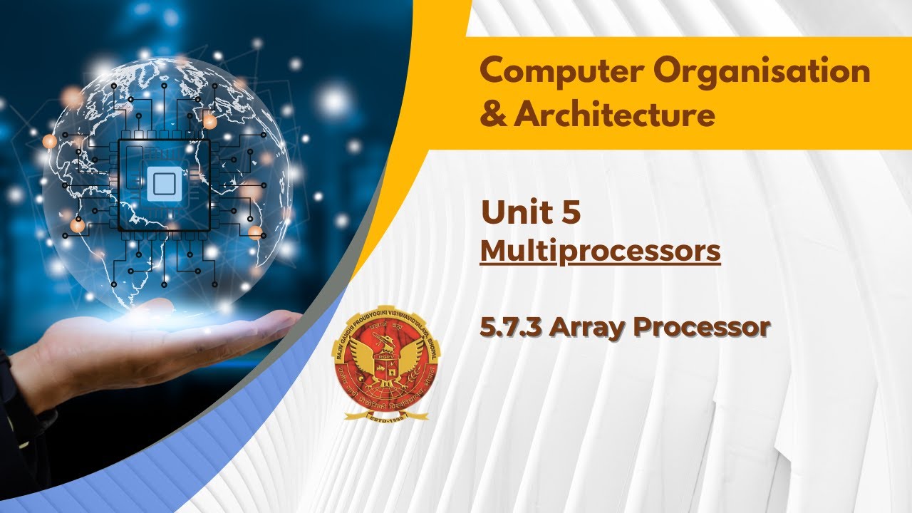 5.7.3 Array Processor | CS404 |