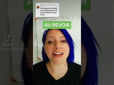 Sabes pronunciar "au revoir" en francés 🇨🇵?