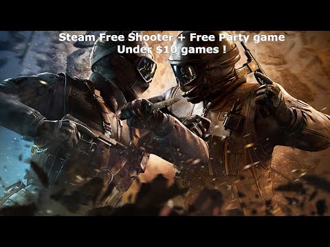 Steam Free Shooter + Party Game + Few under $10 . Gaming on a budget, Let's go .