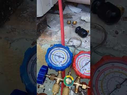 tekanan freon AC yang normal untuk jenis freon r32 #shorts #elektronik #listrik