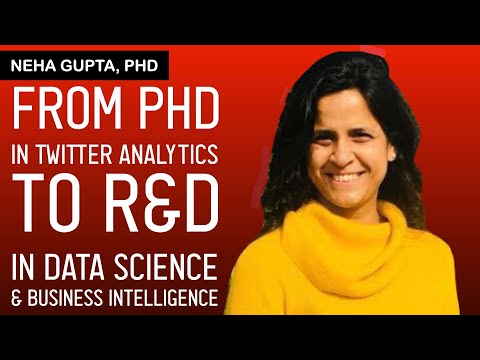 E037 Becoming R&D Data Scientist as a PhD in Twitter analytics: From industry to academia and back