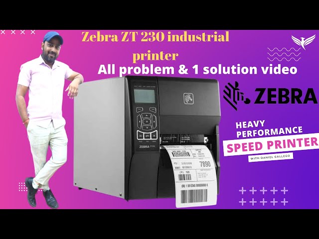 Zebra Industrial Barcode Printers - ZT600 Series RFID Industrial ...
