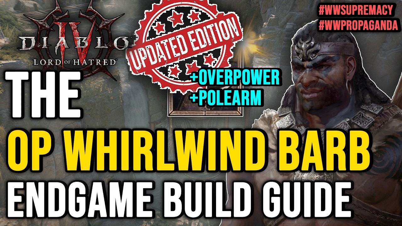 Whirlwind Barbarian Endgame Build Guide for Diablo IV Season 13 ...