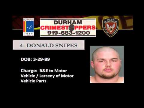 Durham Crimestoppers April 7, 2014